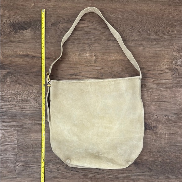 margot | Bags | Margot Light Beige Suede Tote | Poshmark